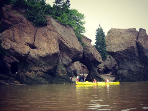 Kayaking Hopewell Rocks, New Brunswick